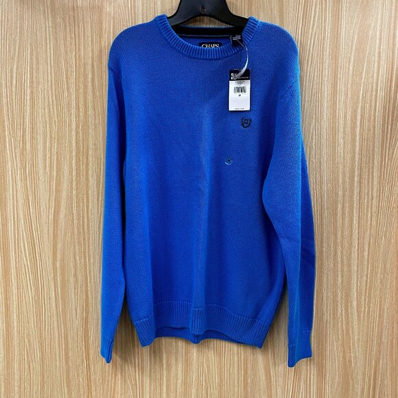 Chaps | Sweaters | Chaps Blue Sweater Mens Size M Nwt | Poshmark